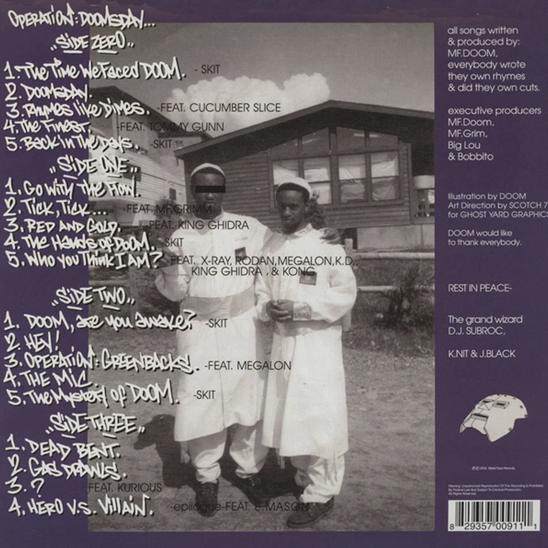 MF DOOM - Operation: Doomsday - Mostdope