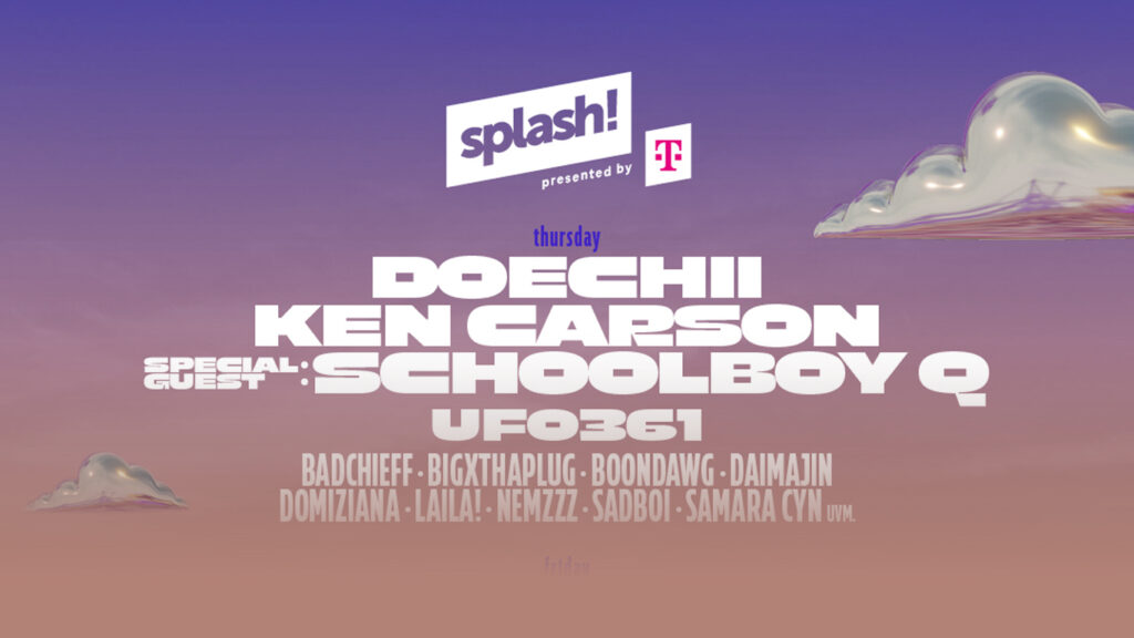 splash! 2025: Hier kommt der zweite Line-up Drop!