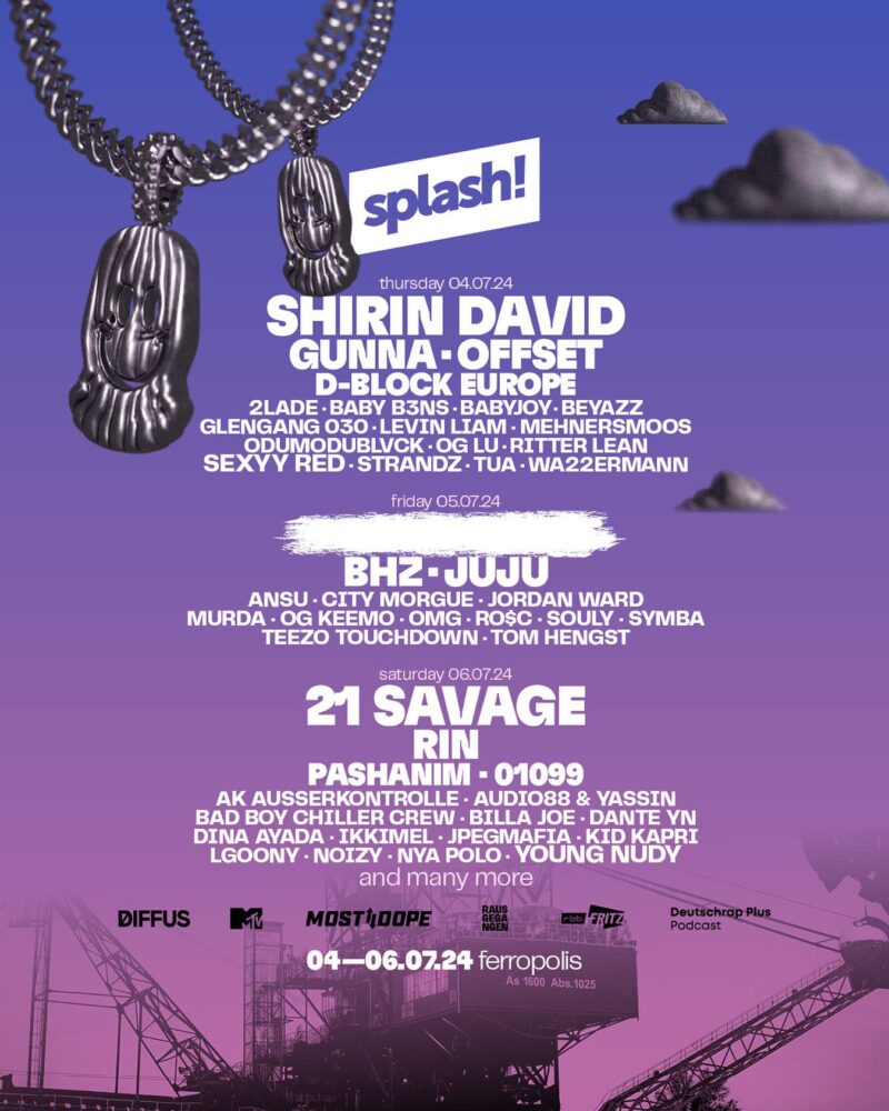 Das splash! hat seine zweite Line-Up Welle für 2024 veröffentlicht
